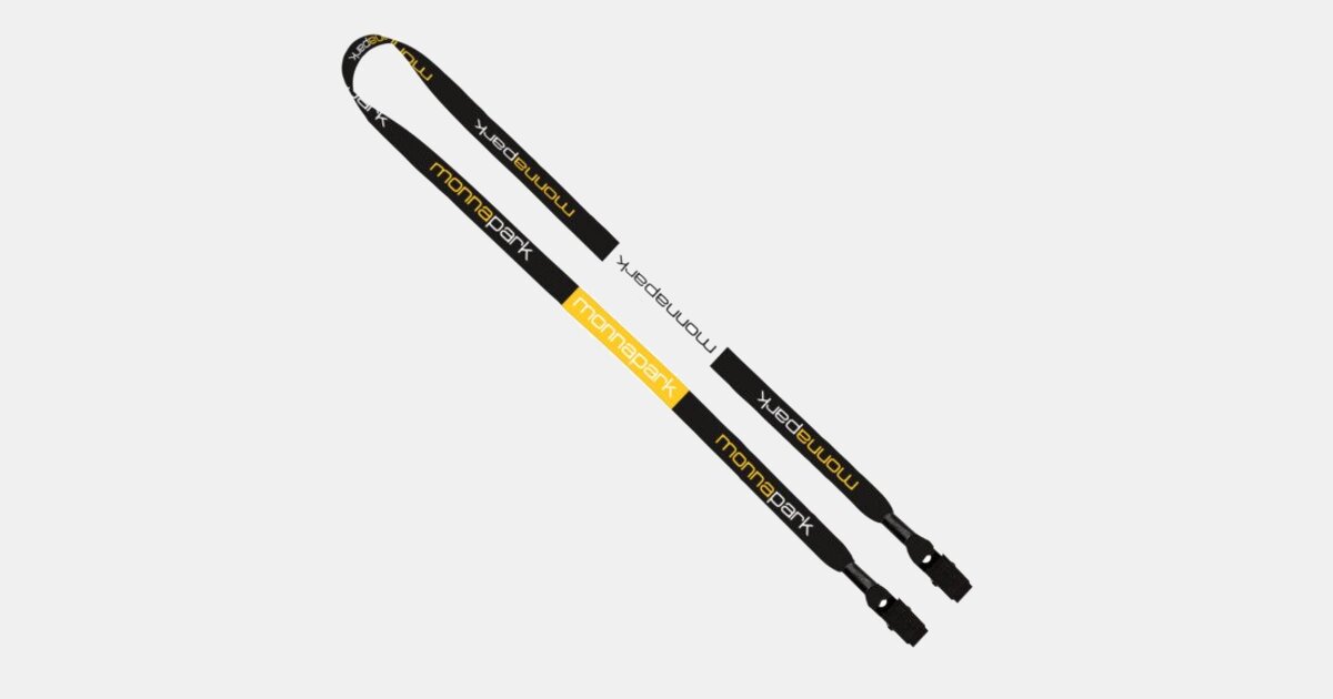 1/2" Dye-Sublimated Double Bulldog Clip Lanyard with your logo ...