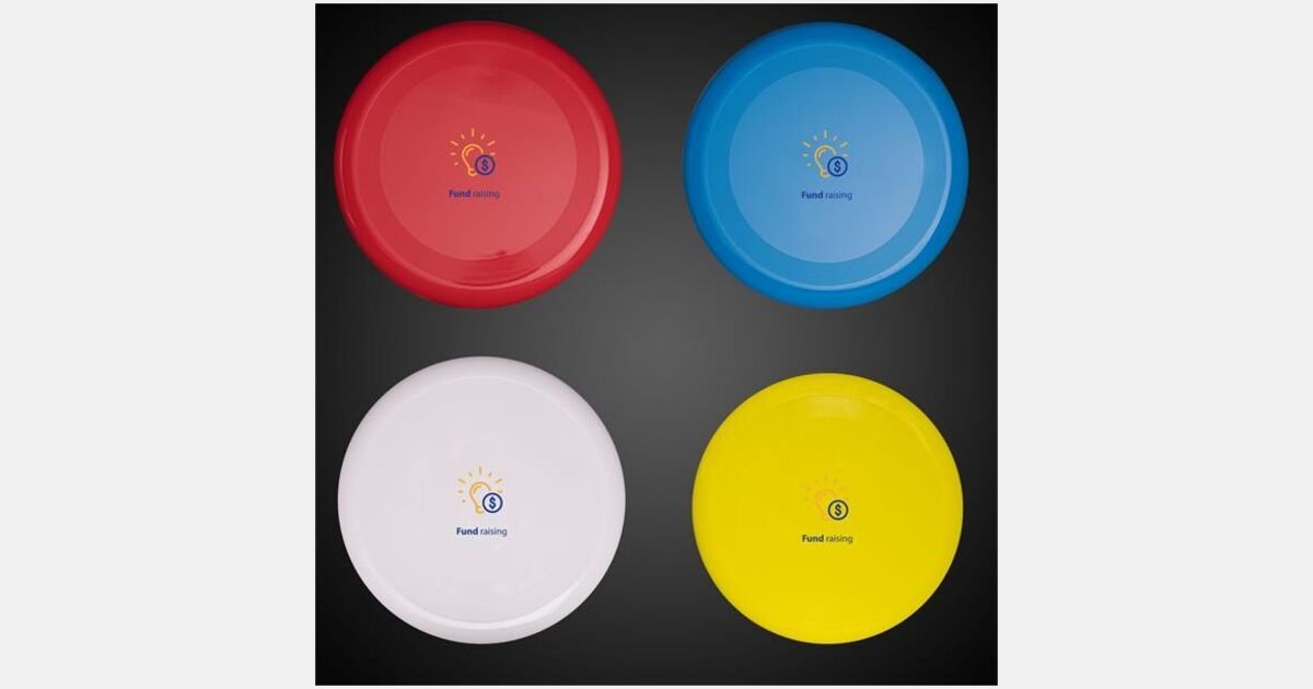 Custom Printed Flying Disc 10" Assorted Colors with your logo ...
