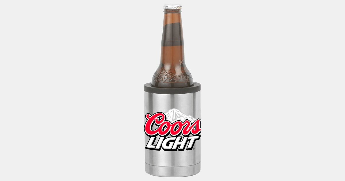 Joe Joe Stainless Steel Bottle or Can Cooler 12 Oz with your logo ...