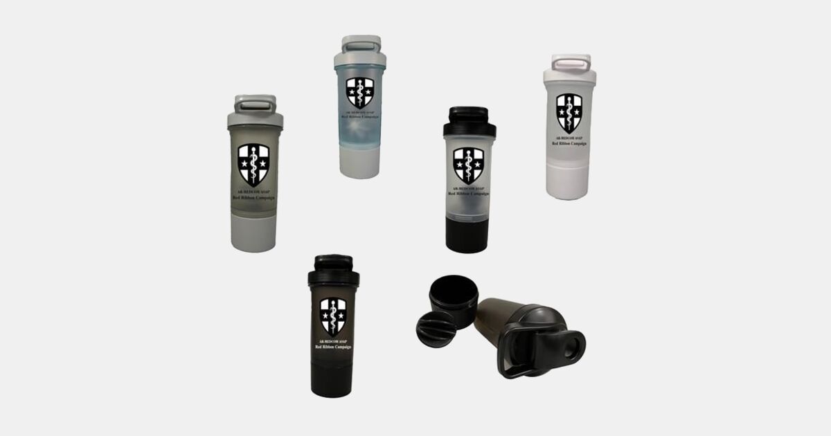 Custom Printed Fitness Multi Compartment Bottle - 17 oz with your logo ...