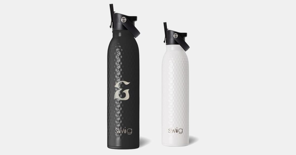 Laser Engraved Swig Life Golf Stainless Steel Bottle 20 Oz with your ...
