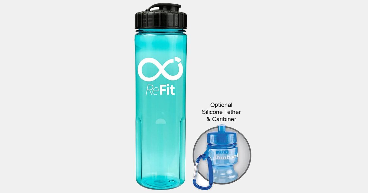 24 Oz Prestige Bottle With Flip Top Lid with your logo | MiniThrowBalls.com