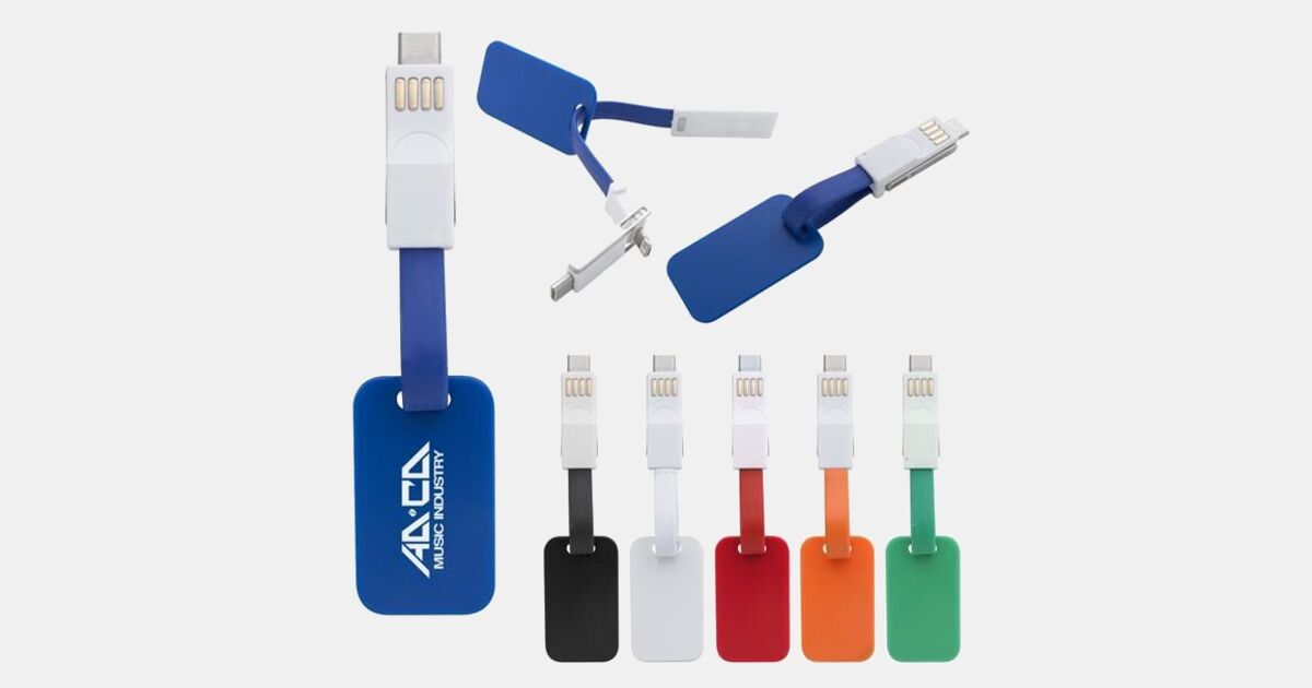 Custom Printed 3-In-1 Magnetic Charging Cable with your logo ...