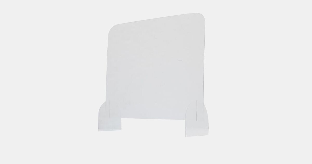 40" x 32" Protective Acrylic Counter Barrier Blank with your logo ...