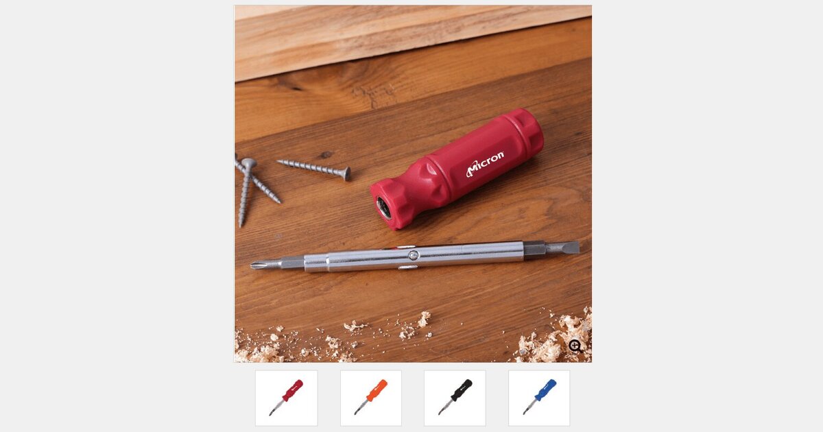 6-in-1 Screwdriver with Phillips, Flat, and Hex capabilities with your ...