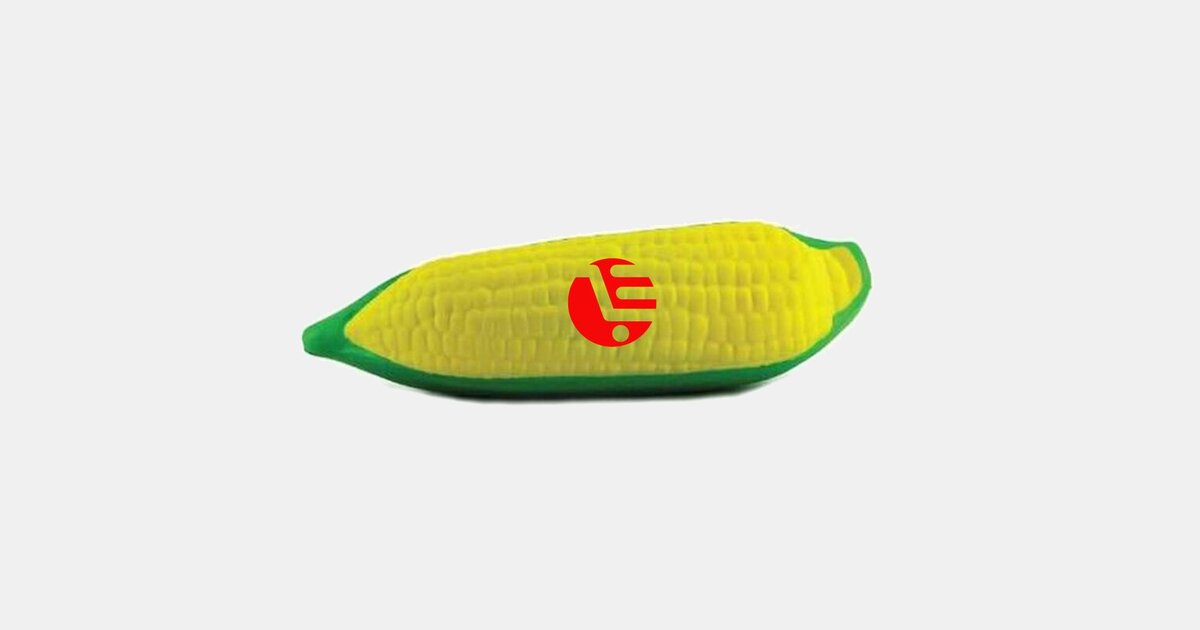 Custom Printed Corn Shaped Stress Reliever with your logo ...