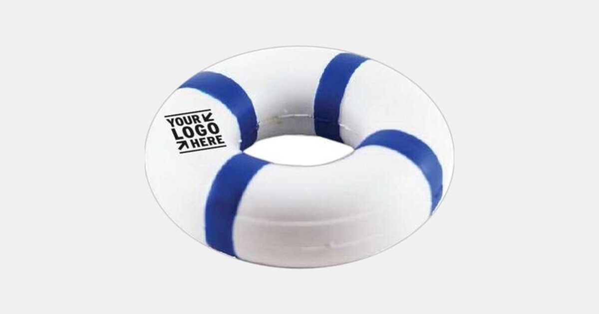 Custom Printed Life Preserver Stress Reliever with your logo ...