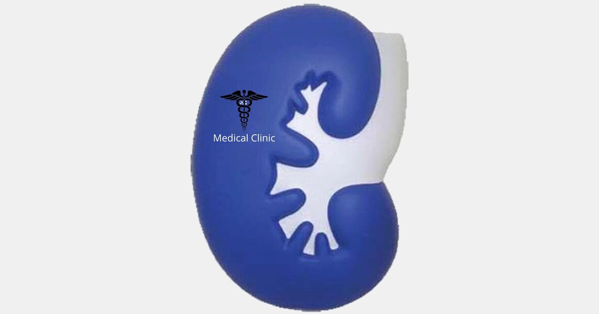 Custom Printed Kidney Stress Reliever with your logo | MiniThrowBalls.com