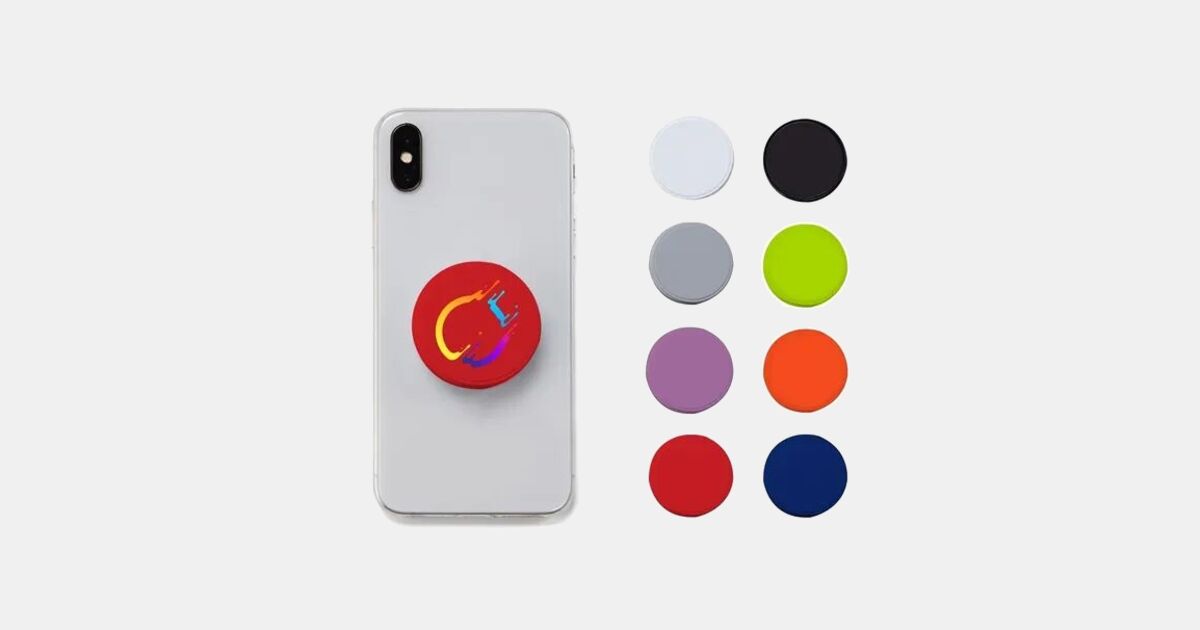 Custom Printed Full Color EZ Finger Phone Grip with your logo ...