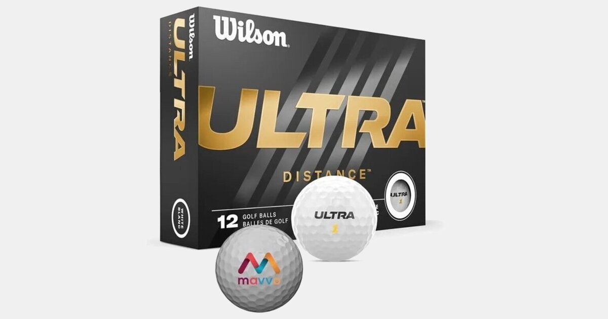 Custom Printed Wilson Distance Golf Ball with your logo ...