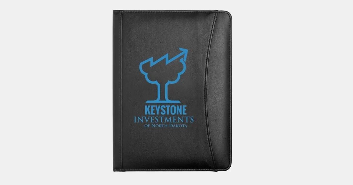 Custom Printed Jr. Executive Crescent Padfolio with your logo ...