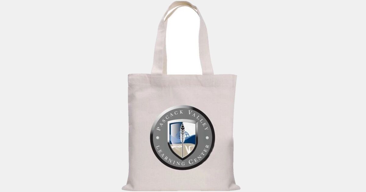Custom Printed Natural Mini Economy Tote with your logo ...