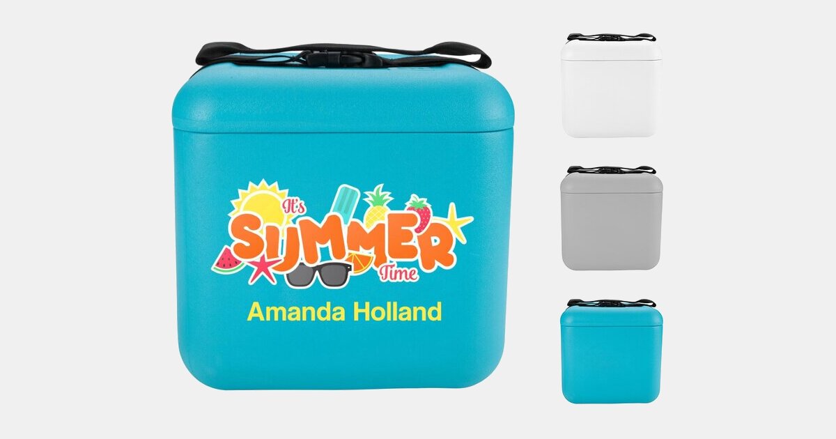 Custom Imprinted FOAM(TM) 30-Can EVA Cooler with your logo ...