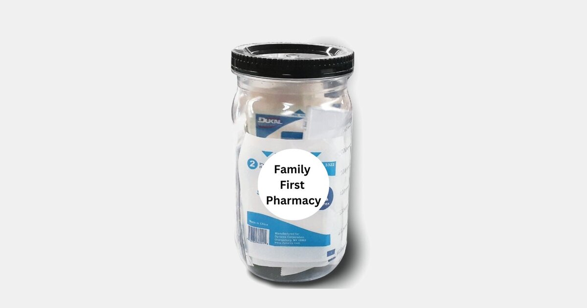 Custom Printed Family Medical Mason Jar Kit with your logo ...