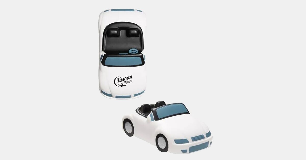 Custom Printed Convertible Sports Car Stress Ball. with your logo ...