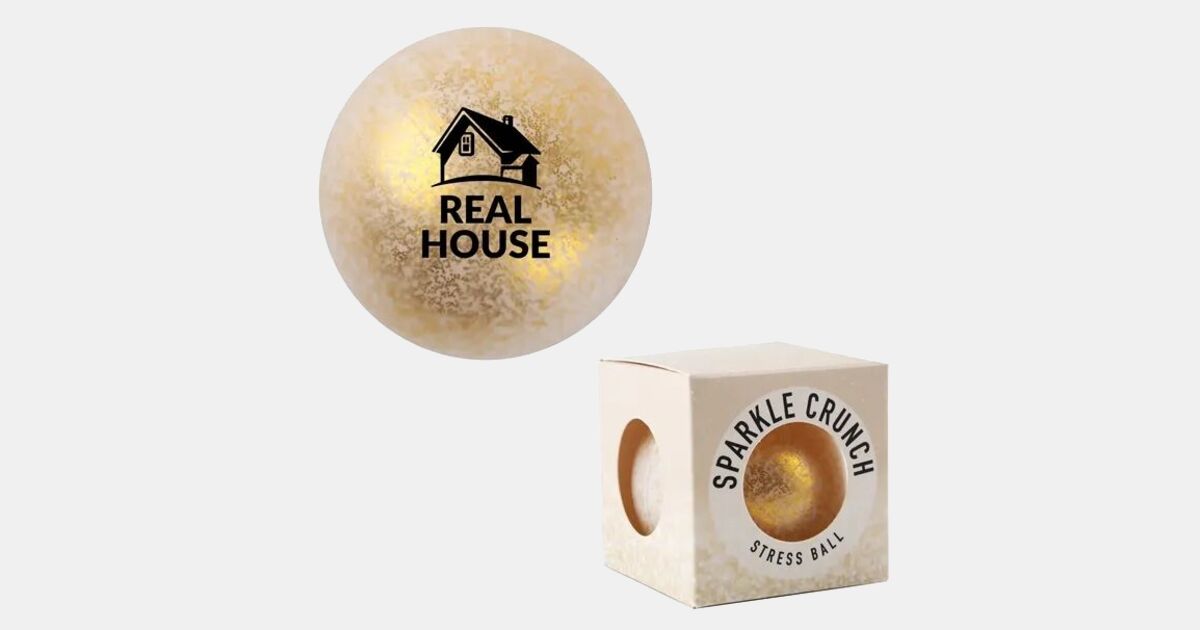 Custom Printed Sparkle Crunch Stress Ball with your logo ...