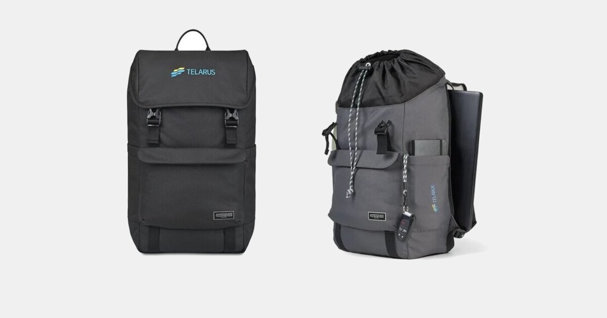 Custom Printed American Tourister(R) Embark Laptop Backpack with your ...