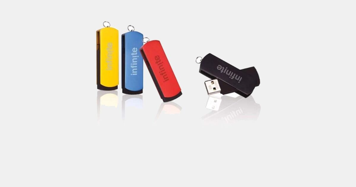 Custom Imprinted Slide USB 2.0 Flash Drive with your logo ...