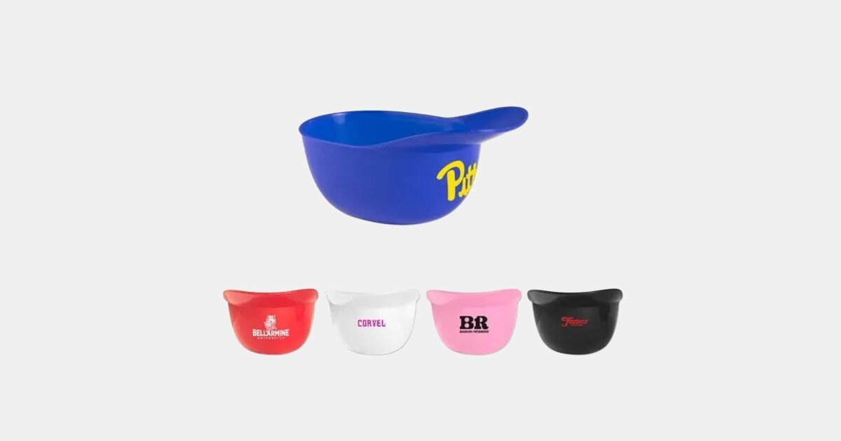 Custom Printed Baseball Hat Ice Cream Dish with your logo ...