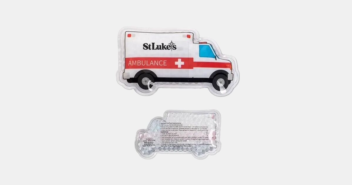 Custom Printed Ambulance Hot/Cold Gel Pack with your logo ...