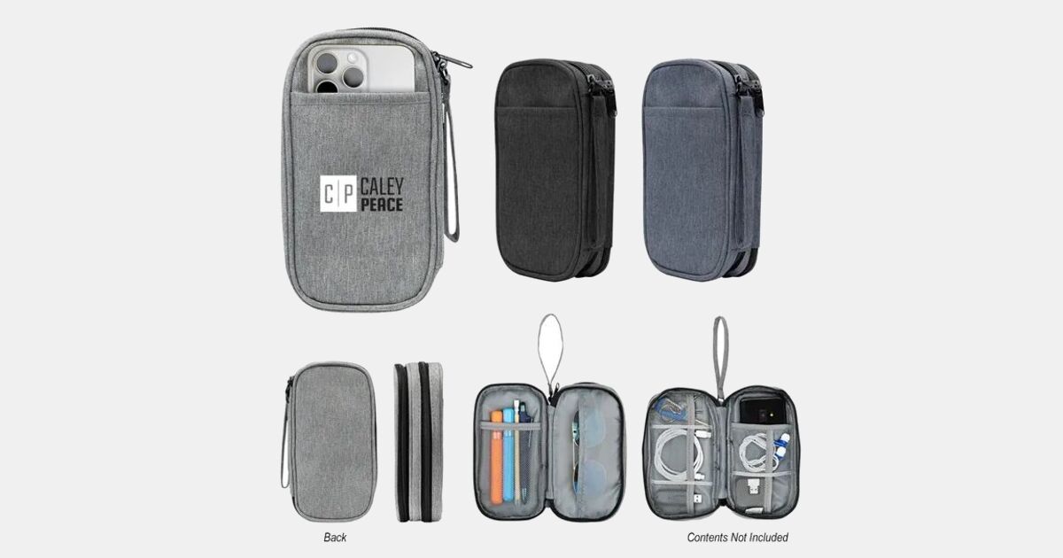 Custom Printed Tandem Tech Travel Organizer with your logo ...