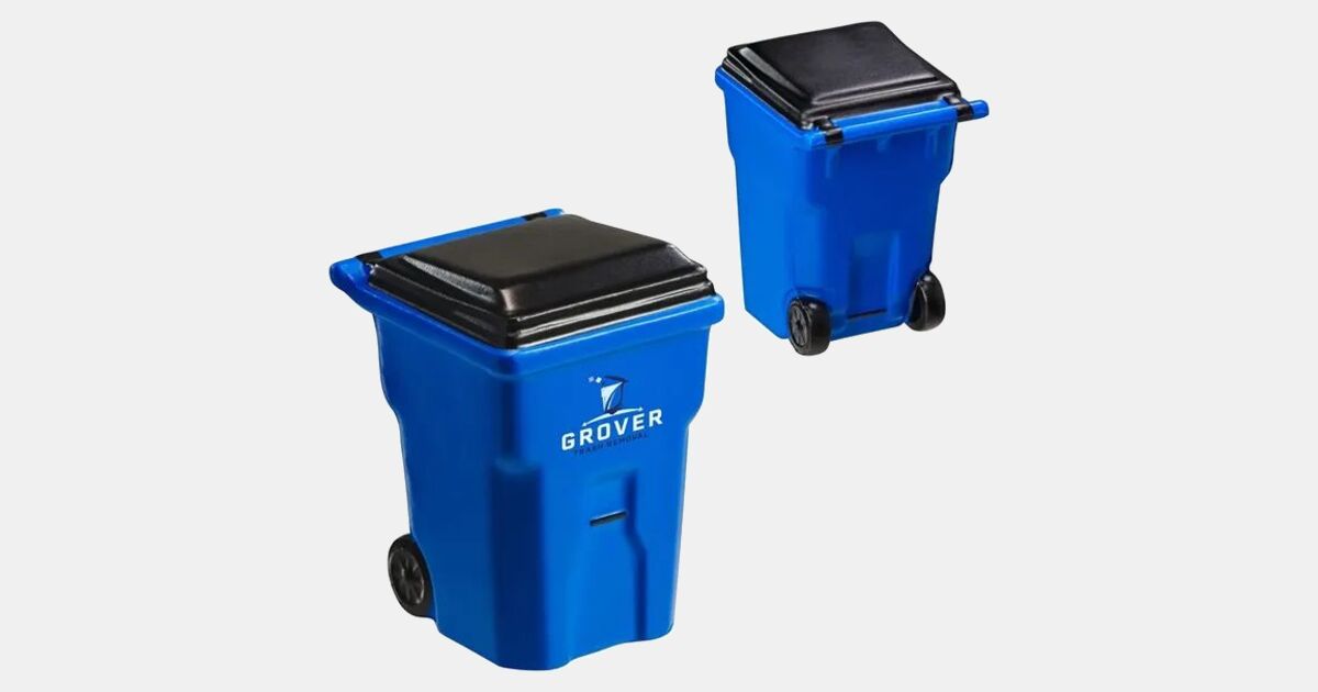 Custom Printed Trash Container Stress Reliever with your logo ...