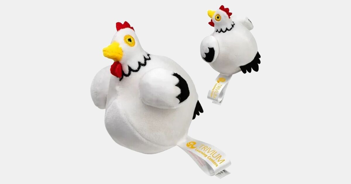 Custom Printed Stress Buster(TM) Chicken with your logo ...