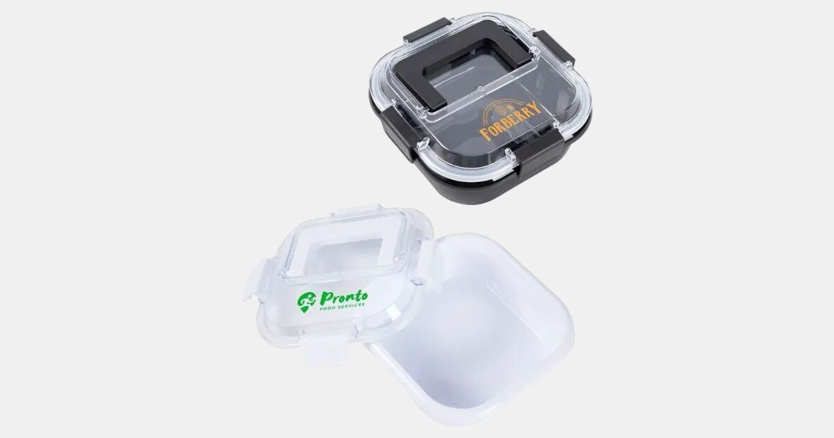 Custom Printed Nosh Recycled Polypropylene Lunch Box with your logo ...