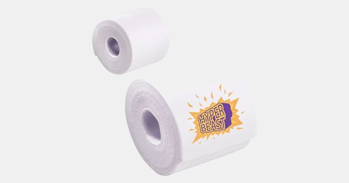 Custom Printed Toilet Paper Roll Stress Reliever with your logo ...