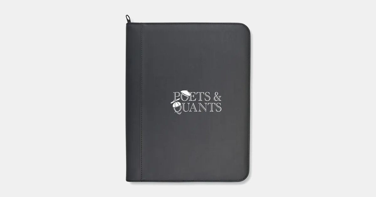Custom Printed Morgan Executive Zippered Padfolio with your logo ...