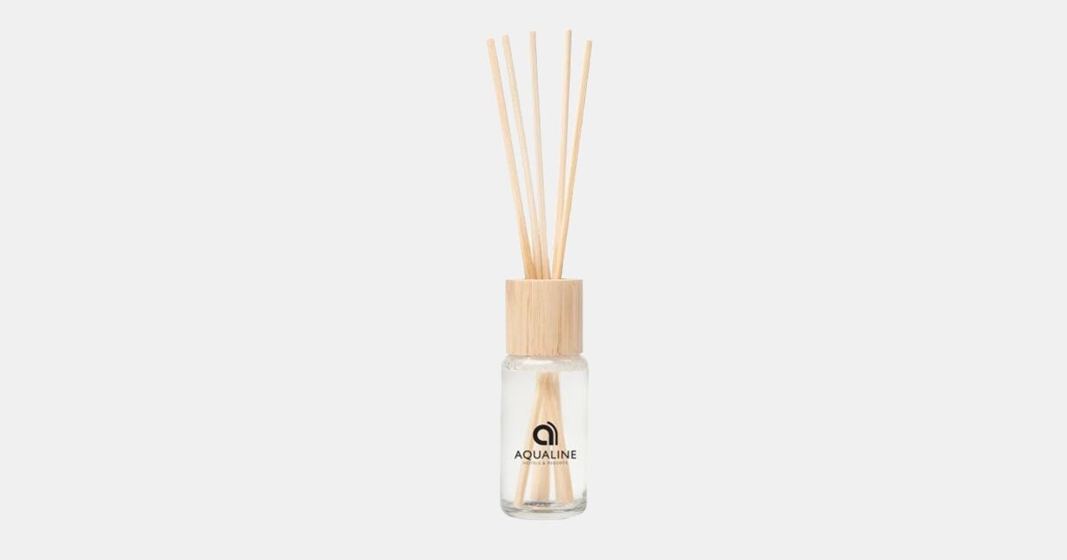 Custom Printed Aromatic Reed Diffuser With Bamboo Lid with your logo ...