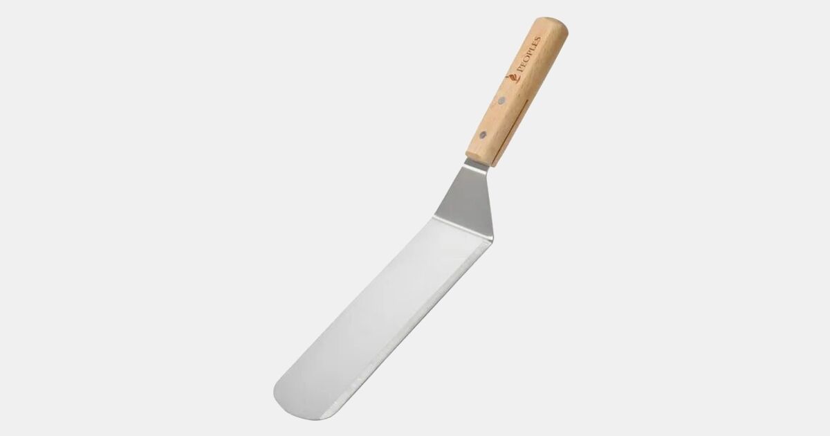 Laser Engraved Deluxe Solid Grill Flipper with your logo ...