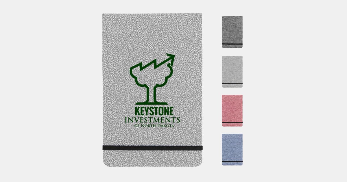 Custom Imprinted Multiplex RPET Journal with your logo | MiniThrowBalls.com