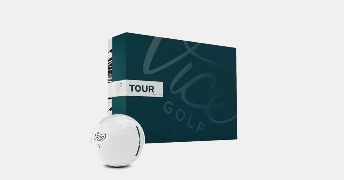 Custom Imprinted Vice Tour Golf Balls (12 Pack) with your logo ...