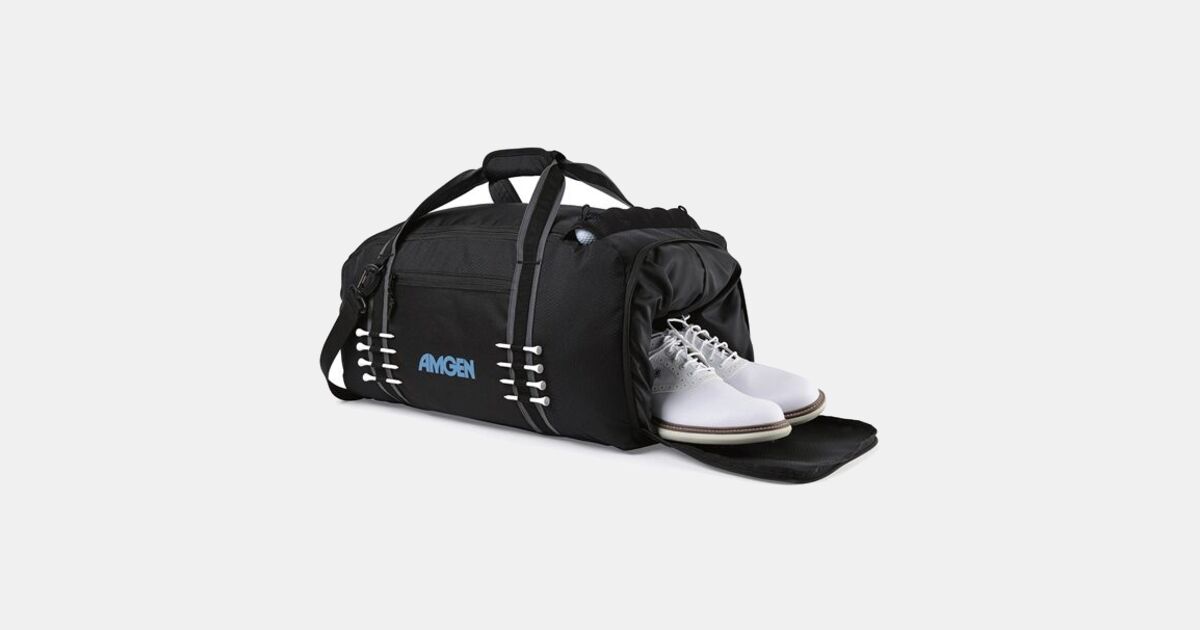 Custom Printed Golf Links Duffel with your logo | MiniThrowBalls.com