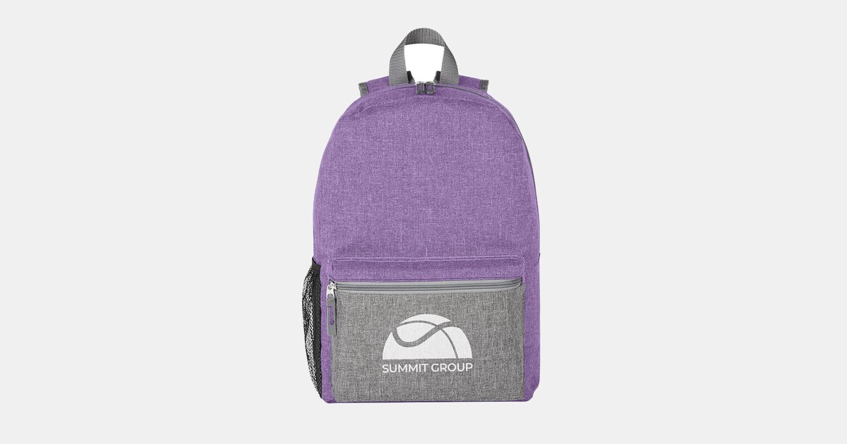 Custom Printed Adventure Backpack with your logo | MiniThrowBalls.com