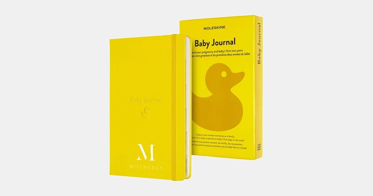Custom Printed Moleskine(R) Passion Baby Journal with your logo ...