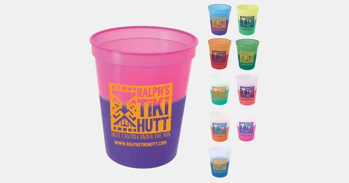 Custom Imprinted Color-Changing Stadium Cup 16 Oz with your logo ...