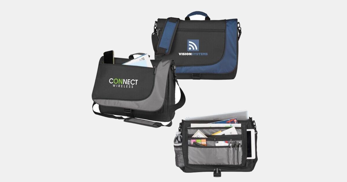 Access Messenger Bag with your logo | MiniThrowBalls.com