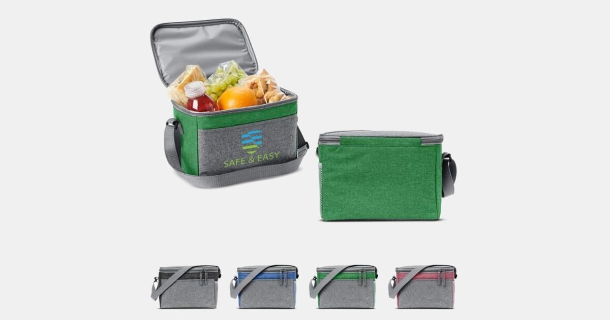 Promotional Adventure Lunch Bag with your logo | MiniThrowBalls.com