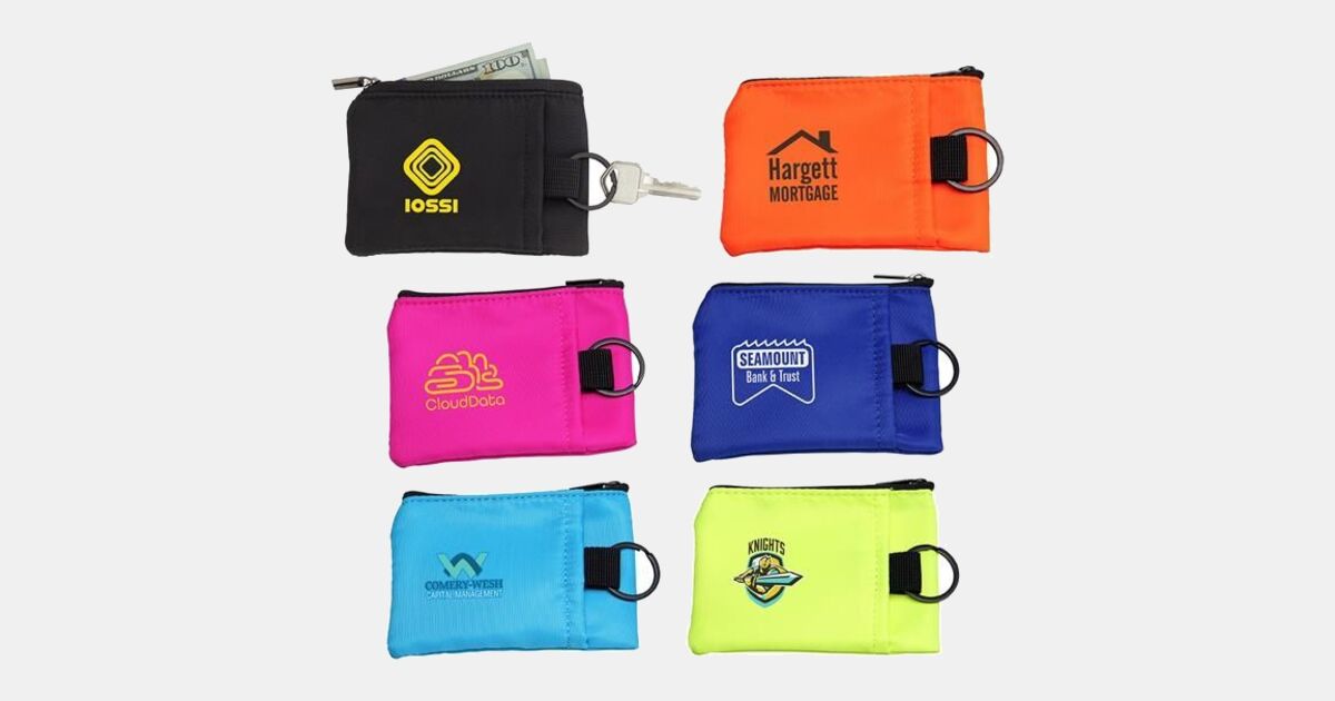 AeroLOFT(TM) Stash Key Wallet with your logo | MiniThrowBalls.com