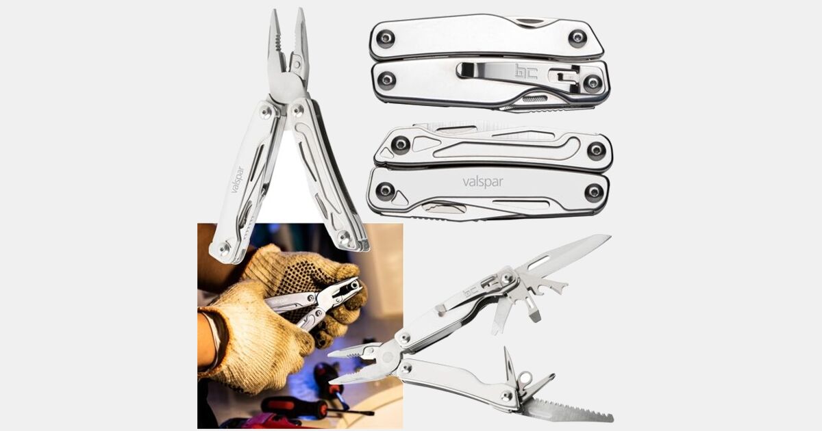 Basecamp Wolverine Multi Tool with your logo | MiniThrowBalls.com