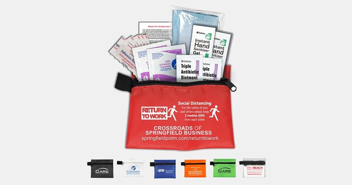 Back To Work Safety Kit | Bixby Plus San with your logo ...