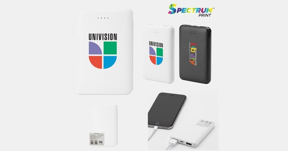 Bolt UL Listed 5000 mAh Powerbank with your logo | MiniThrowBalls.com