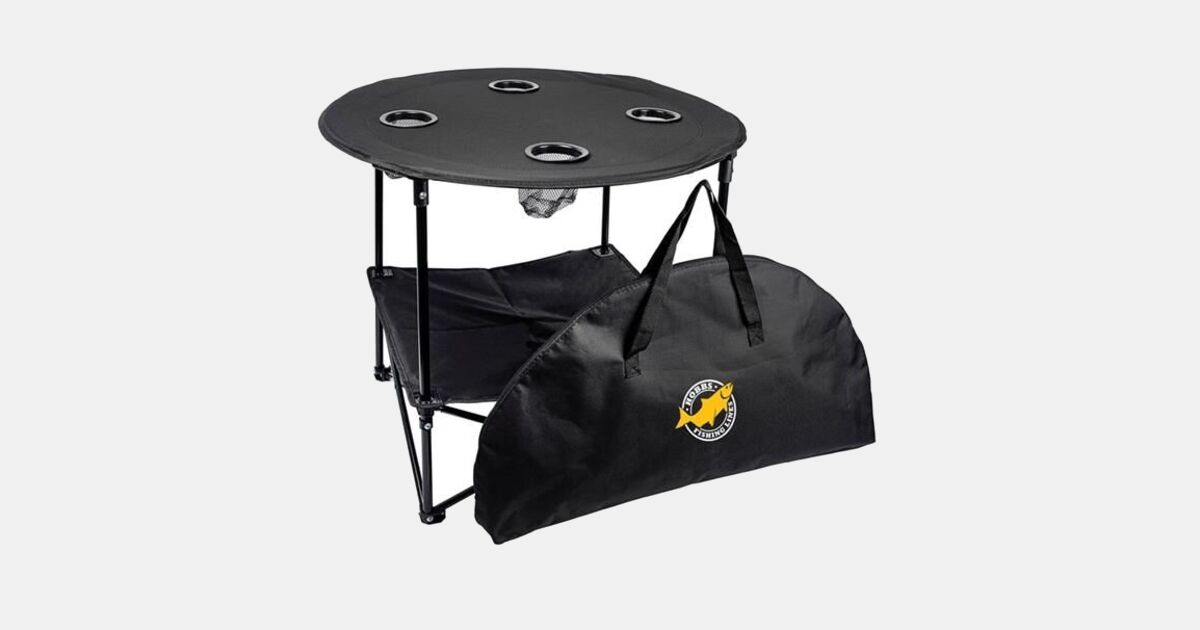 Custom Printed Calumet Portable Camping Table with your logo ...