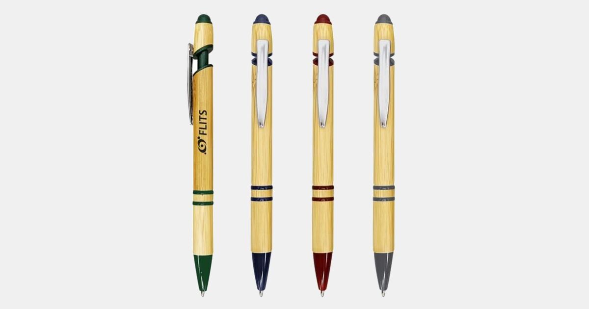 Custom Printed Carter Incline Pen with your logo | MiniThrowBalls.com