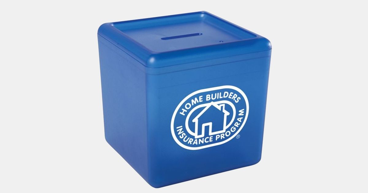 Custom Printed Cash Cube (TM) with your logo | MiniThrowBalls.com