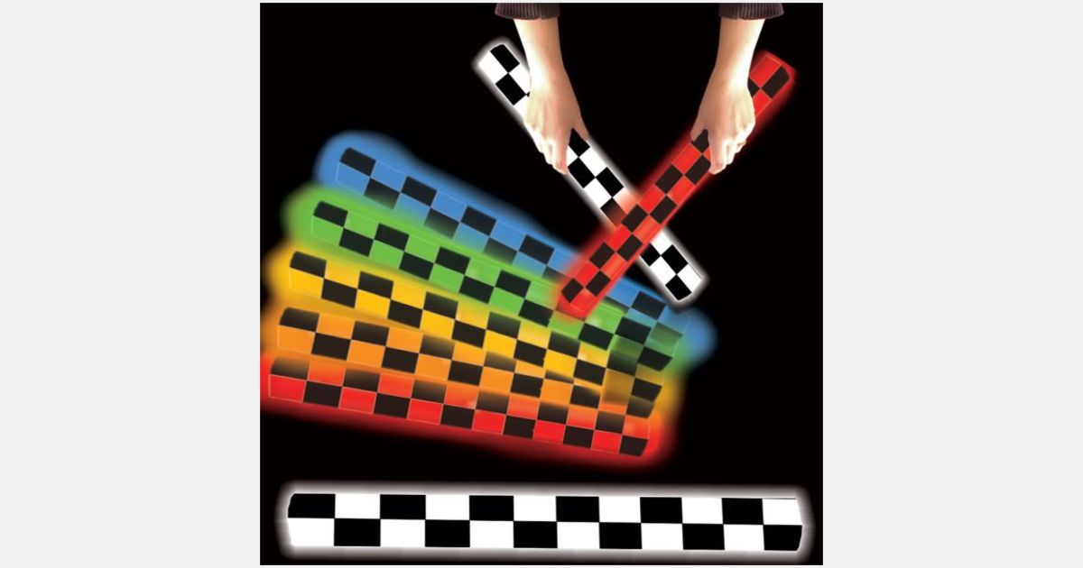 Checkered Flag Light Up Glow LED Lumiton with your logo ...