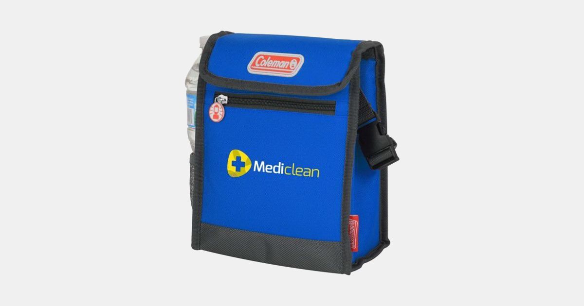 Coleman Cooler w/ Custom Imprint Basic 5-Can Lunch Cooler ...
