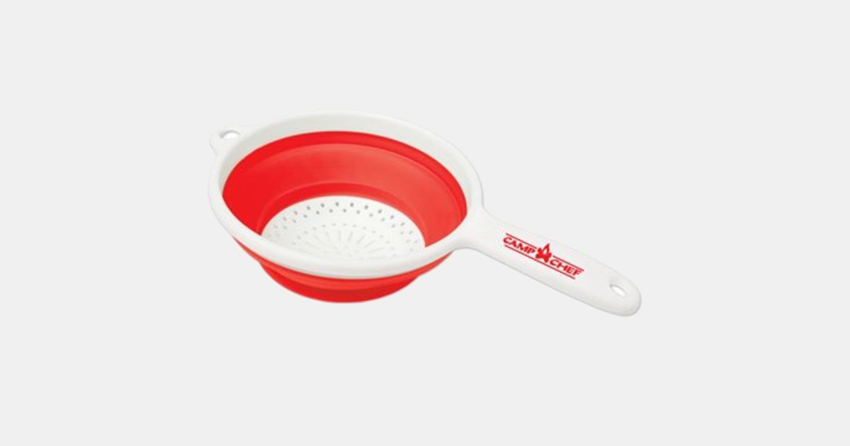 Imprinted Collapse-It (TM) Strainer with your logo | MiniThrowBalls.com